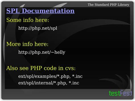 An Introduction To Spl The Standard Php Library Odp