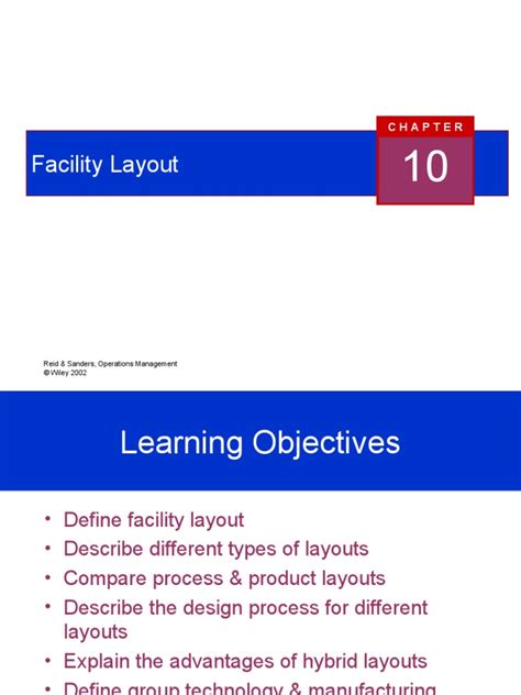 Facility Layout 10 Pdf Operations Management Page Layout