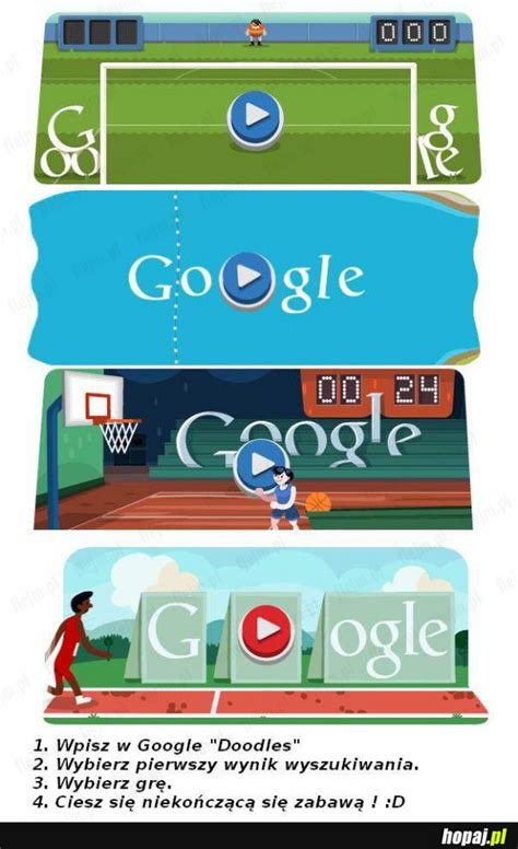 Gry Google Doodle - Hopaj.pl
