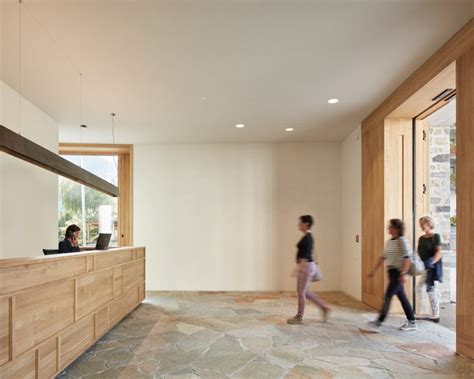 Bernardo Bader Architekten Design Stone Clad Alpin Sport Ski Centre