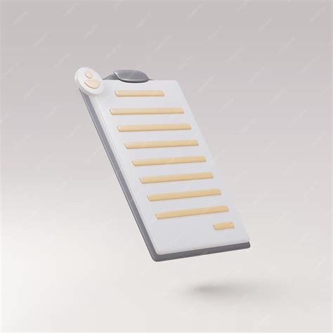 Premium Vector 3d Realistic Render Documents Personal Data