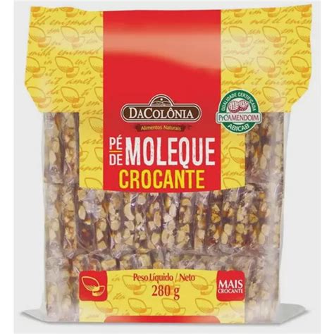 Kit 8 Pé De Moleque Crocante 280g Rapadurinha Em Promoção Na Americanas