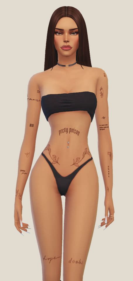 P R E T T Y P O I S O N Tattoo Set