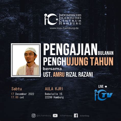Pengajian Bulanan Desember 2022 Muslimin Indonesia Hamburg