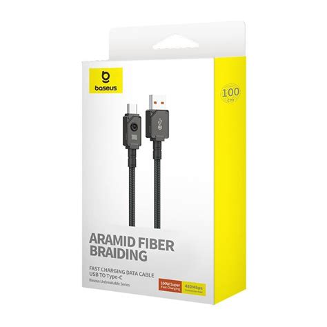 Cáp Sạc Nhanh Baseus Unbreakable Series Usb Type C 100w