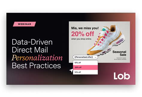 Data Driven Direct Mail Personalization Best Practices Lob