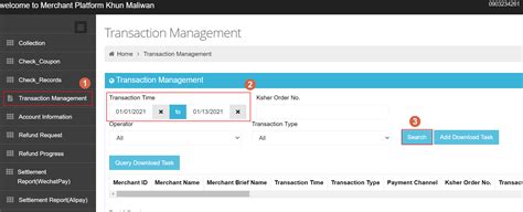 How To Check Transaction Ksher Pay For Developers