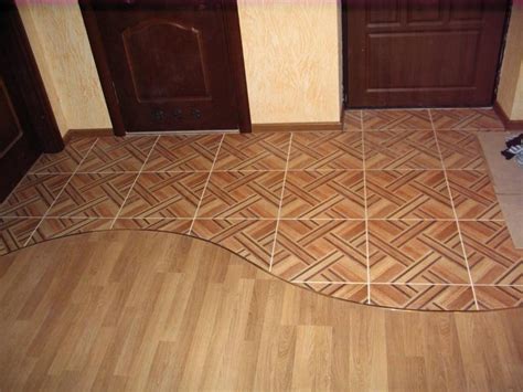 Где может быть стык и как лучше оформить соединение ламината и плитки с