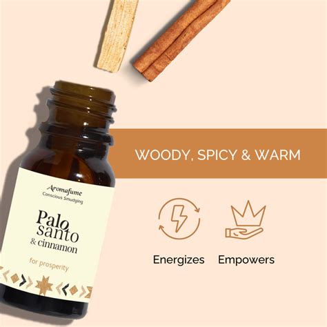 Palo Santo And Cinnamon Essential Oil Energize And Empower Aromafume Us