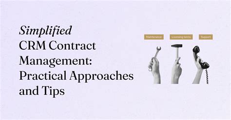 CRM Contract Management Practical Approaches Tips