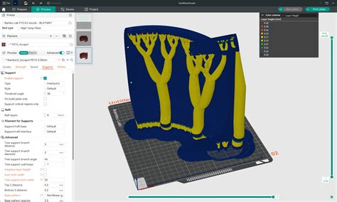 Tree Supports Ignore The Adaptive Layer Height Parameter · Issue 1787 · Softfever Orcaslicer