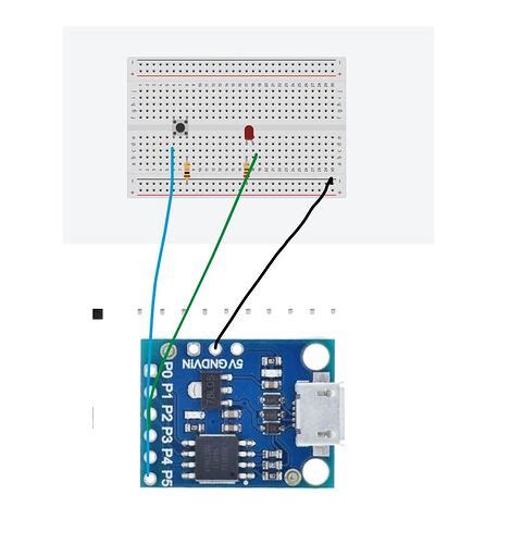 attiny85 digispark bouton poussoir français arduino forum