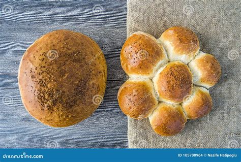 Loaf Bread Varieties Different Types Of Bread On Wooden Floor Stock Photo Image Of Brea