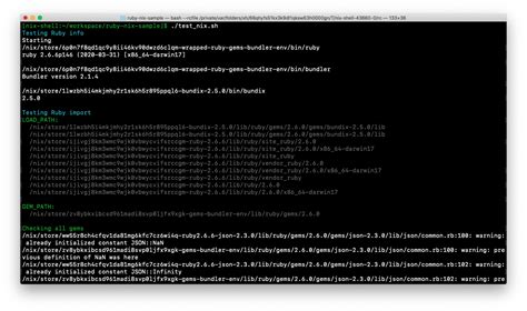 Ruby And Nix Gem Loading Error Rnixos