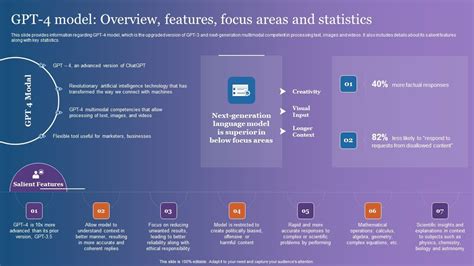 GPT Model Overview Features Focus Areas And Statistics Microsoft PDF