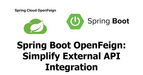 Springboot Openfeign Apiintegration Javadeveloper Microservices S