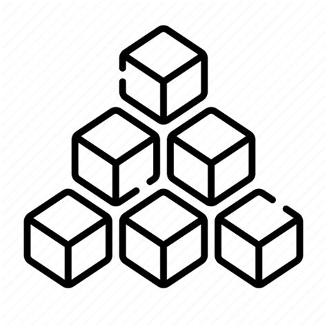 Infographic Chart Cube Geometric Box Cubic Structure Icon Download On Iconfinder