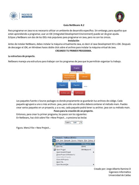 guia netbeans pdf java lenguaje de programación entorno de