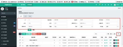 一张图解析fastadmin中的表格列表的功能 haimablog 博客园
