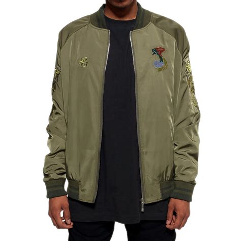 Vietnam Army Satin Embroidery Bomber Souvenir Vintage Jacket Entree