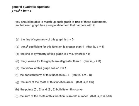 Median Don Steward Mathematics Teaching Quadratic Matching