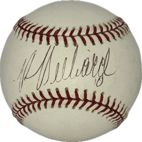 Rafael Belliard Auto Baseball Hollywood Collectibles
