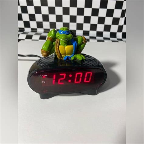 Teenage Mutant Ninja Turtles Alarm Clock Leonardo Tmnt 2004 Mirage