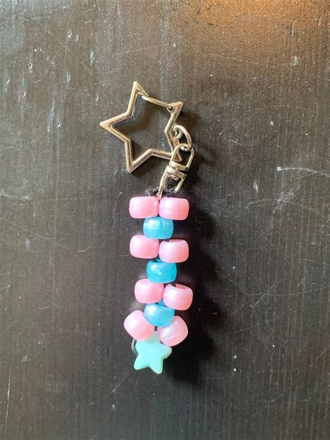 Kandi Keychain Etsy