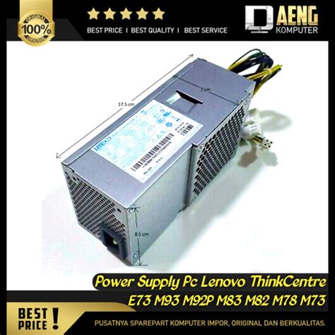 Jual Psu Power Supply Power Suplay Lenovo Mini Pin Merk Liteon Watt Kota Pekanbaru