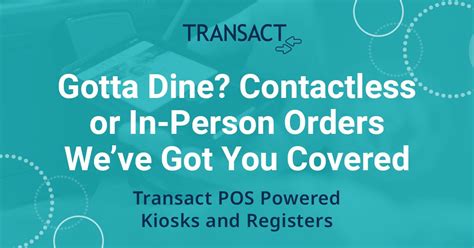 Transact Campus On Linkedin Transact Campus Pos Kiosk Registers