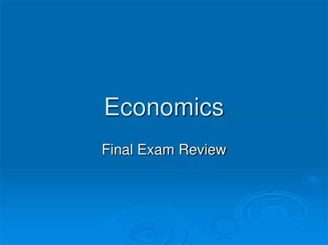 PPT Economics PowerPoint Presentation Free Download ID 5619466