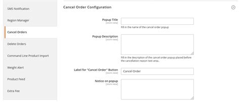 Cancel Order Magento 2 Extension W3ctrl Services