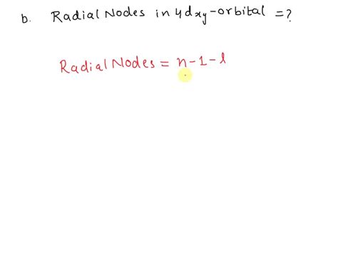 Solved Consider A 4dxy Orbital Sketch The Diagram Of The Orbital