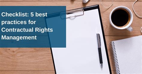 trg screen on linkedin [checklist] contractual rights management has