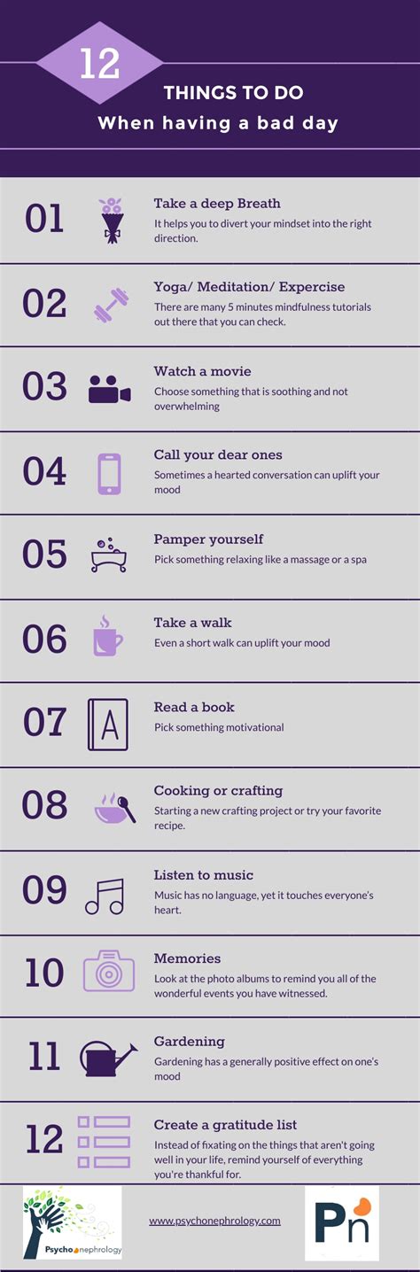 12 Things You Can Do To Brighten Up When Having A Bad Day