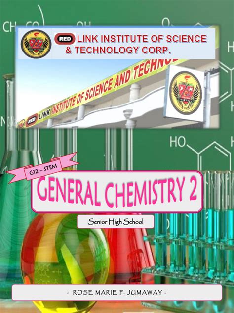 Module In Gen Chemistry 2 Module 1 Q3 Week 1 Pdf Intermolecular