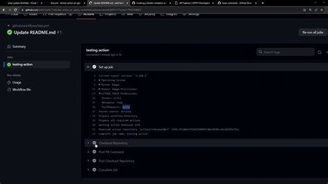 Create A Docker Action Kodekloud Notes