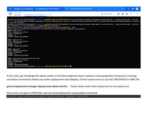 gcp deployment manager demo pdf