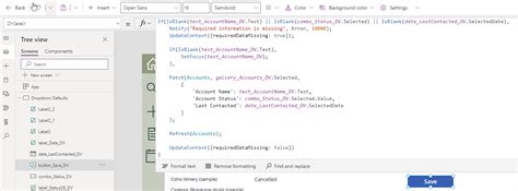 How To Notify User If Required Fields Are Empty In Canvas Apps