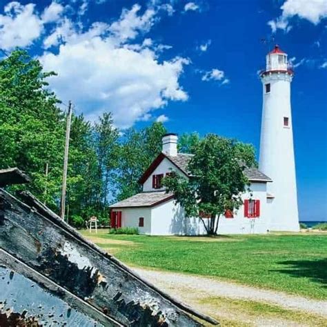 Lake Huron Lighthouses Map 19 Must Visit Lighthouses My Michigan