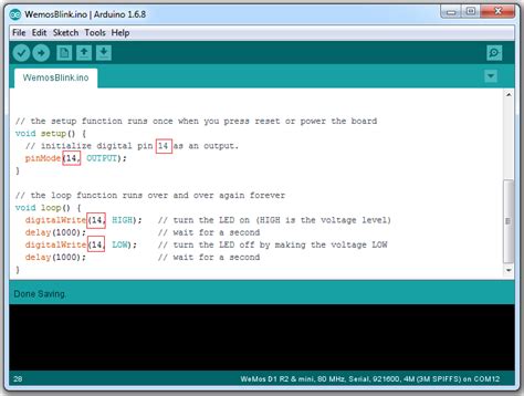Programming The Esp Wemos D R Using Arduino Software Ide Trybotics