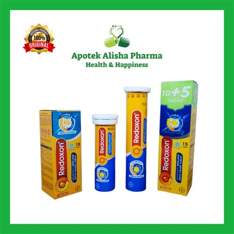Jual Redoxon Triple Action Effervescent Botol 10tablet Redokon Vitamin C Zink Tablet Larut