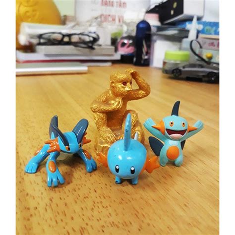 Set 3 Mô Hình Pokemon Mudkip Marshtomp Swampert Tomy S81 Shopee Việt Nam