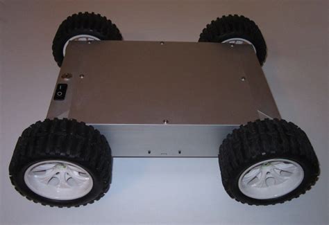 Four Wheeled Mobile Robot With Raspberry Pi