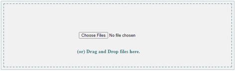 Upload File Using Drag And Drop Javascript Klug Notan1971
