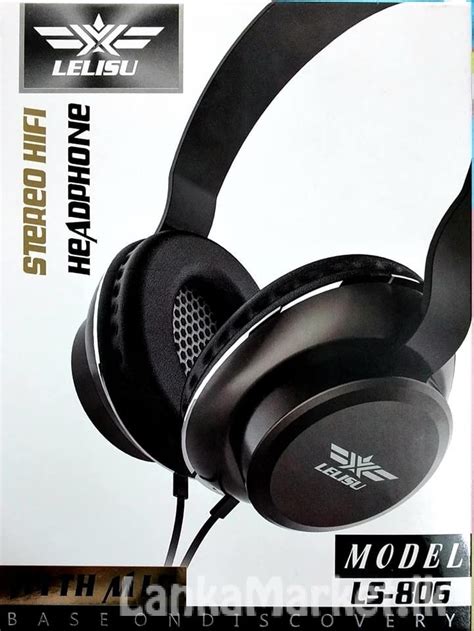 Lelisu Stereo Hifi Headphone With Mic Lelisu Headphone Ls Lankamarket