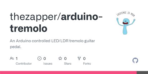 Github Thezapperarduino Tremolo An Arduino Controlled Ledldr Tremolo Guitar Pedal
