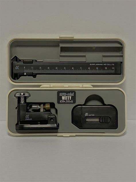 Alpha Mini Witty コンパクト ステーショナリーセット メルカリ