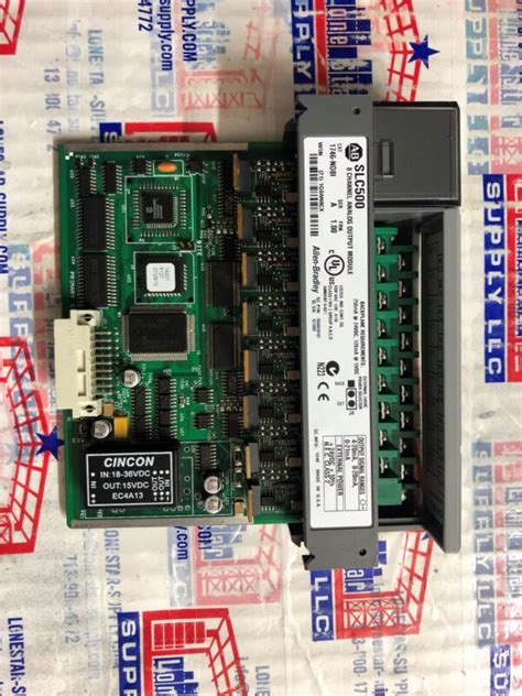 Allen Bradley NO I SLC Analog Current Output Module Points Lone Star Supply