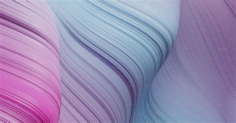 분홍색 파란색 흰색의 물결 모양 선이 있는 추상적인 배경 사진 Unsplash의 현대 미술 이미지